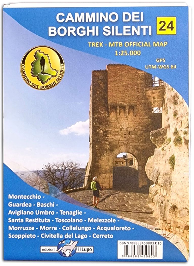 Cartina topografica “CAMMINO DEI BORGHI SILENTI” - Cammino dei Borghi ...