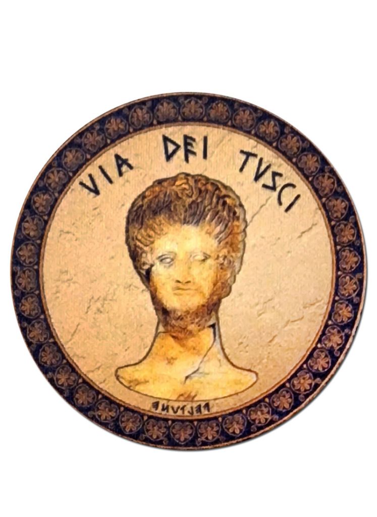 Patch VIA DEI TUSCI - Cammino dei Borghi Silenti
